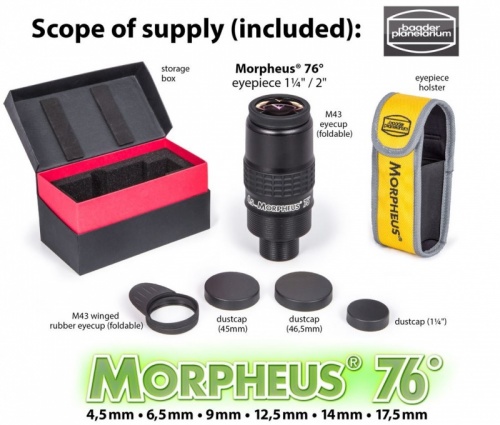 Baader Morpheus 76° Widefield Eyepieces - Rother Valley Optics Ltd